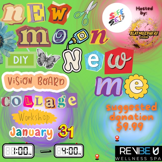 New Moon New Me: Vision Board Works | REVIBEU WELLNESS SPA